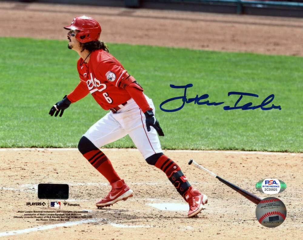 Jonathan India Signed Autographed 8x10 Photo 1st Career HR PSA ITP COA ...